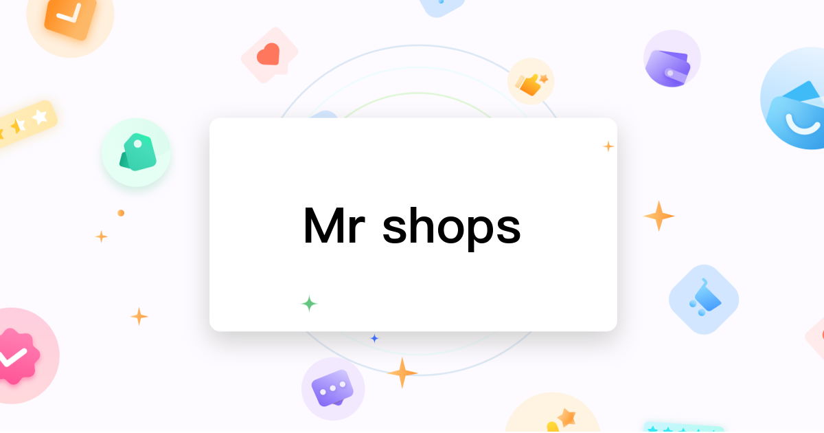 Mr shops