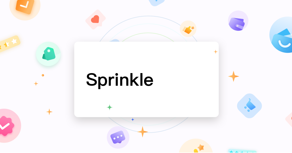 Sprinkle ️ ️ ️